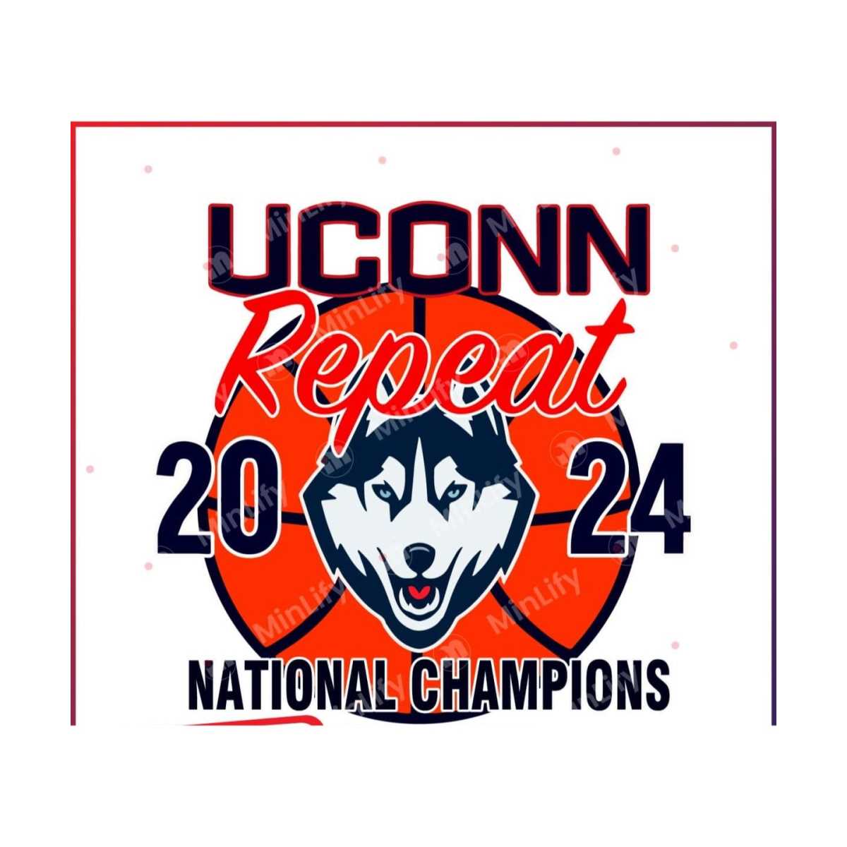 UConn Huskies Repeat 2024 National Champions SVG Digital Dow | Inspire ...