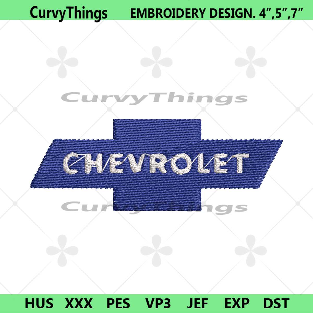 Chevrolet Logo Car Embroidery Car Logo Embroider Digitizing | Inspire ...