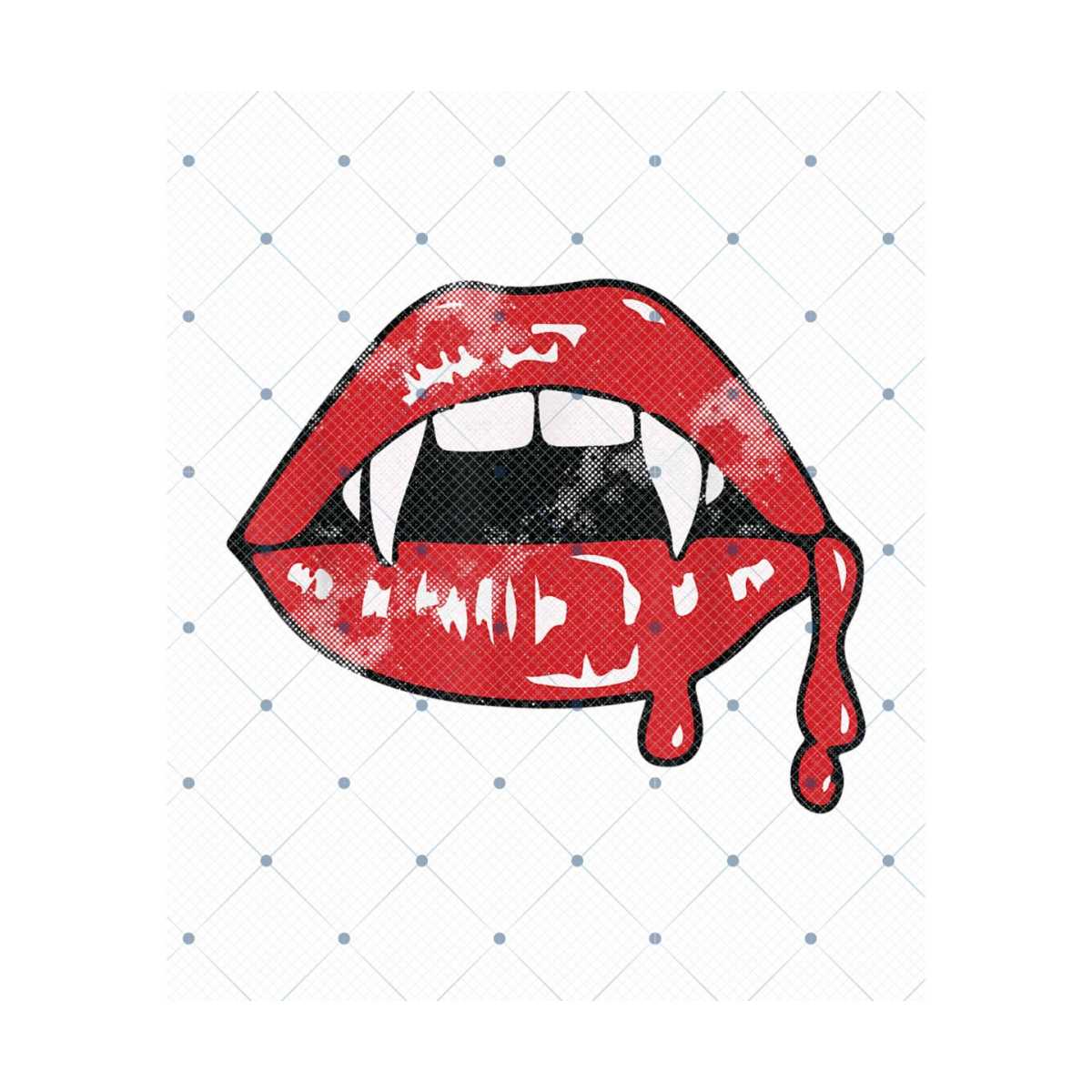 Vampire Lips Lazy Halloween Costume Blood Fangs Png, Vampire | Inspire ...
