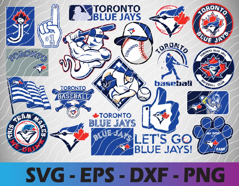 Toronto Blue Jays bundle logo, svg, png, eps, dxf 2 | Inspire Uplift