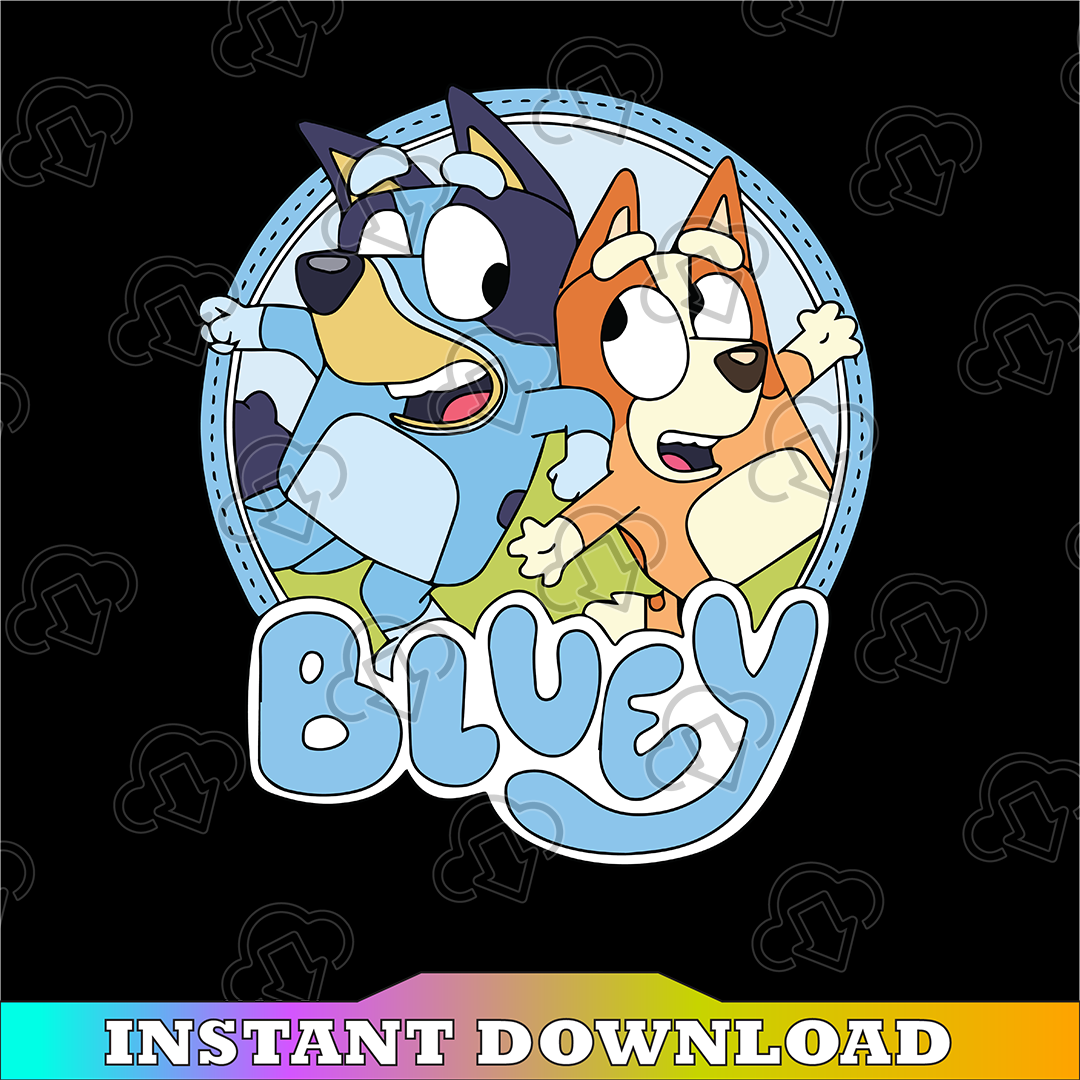 Bluey SVG, Bluey Party, Bluey Family, Bluey Dance Mode, Blue - Inspire ...