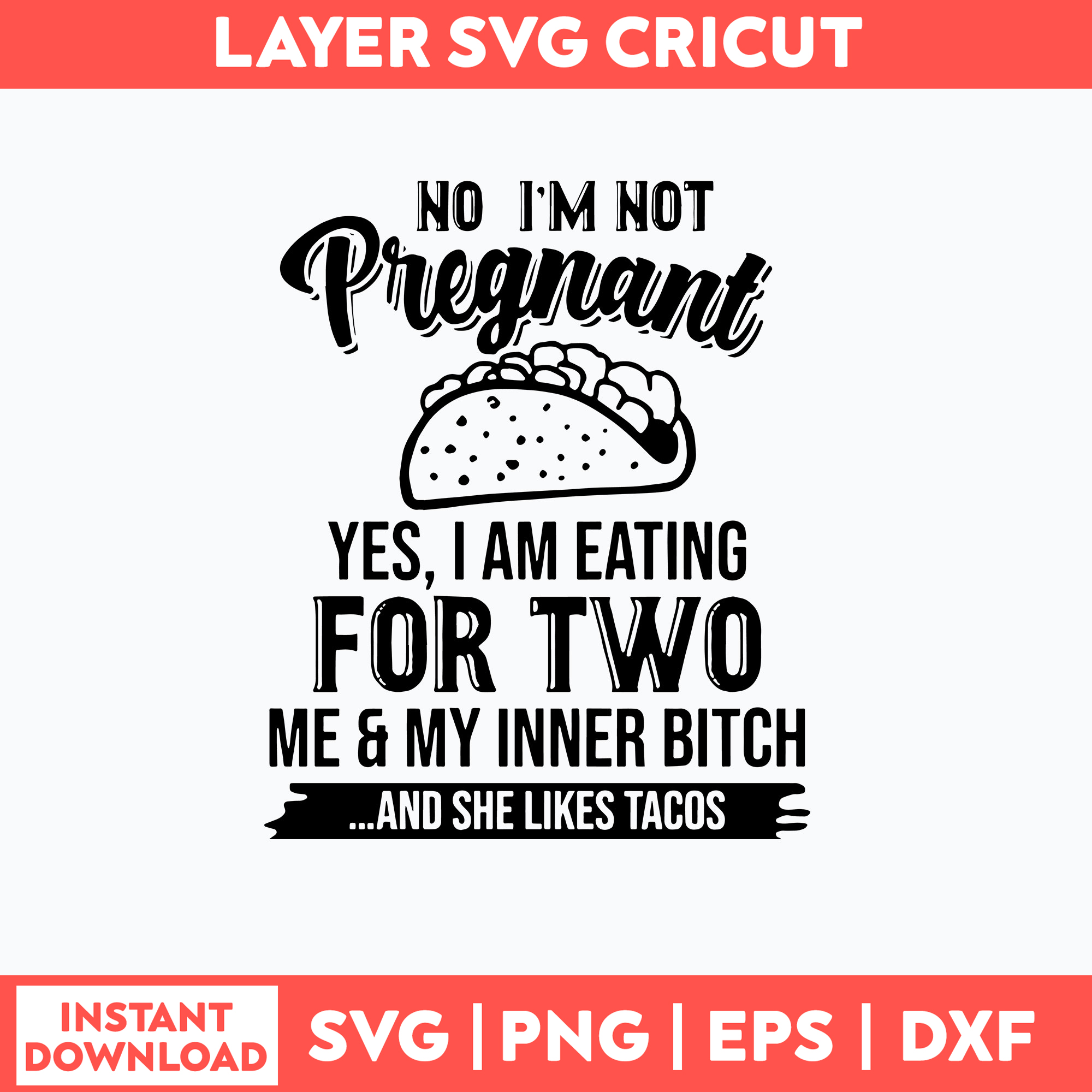 No I_m Not Pregnant Yes, I Am Eating For Two Me _ My Inner B | Inspire ...