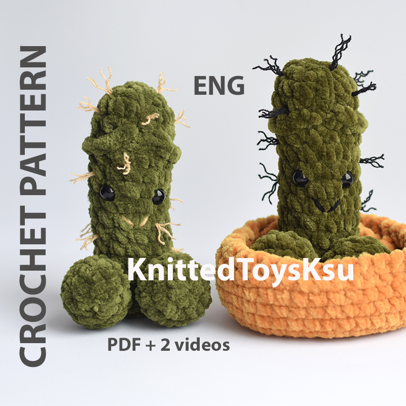 Penis crochet pattern funny cactus, Penis Willy gift, dick a - Inspire ...