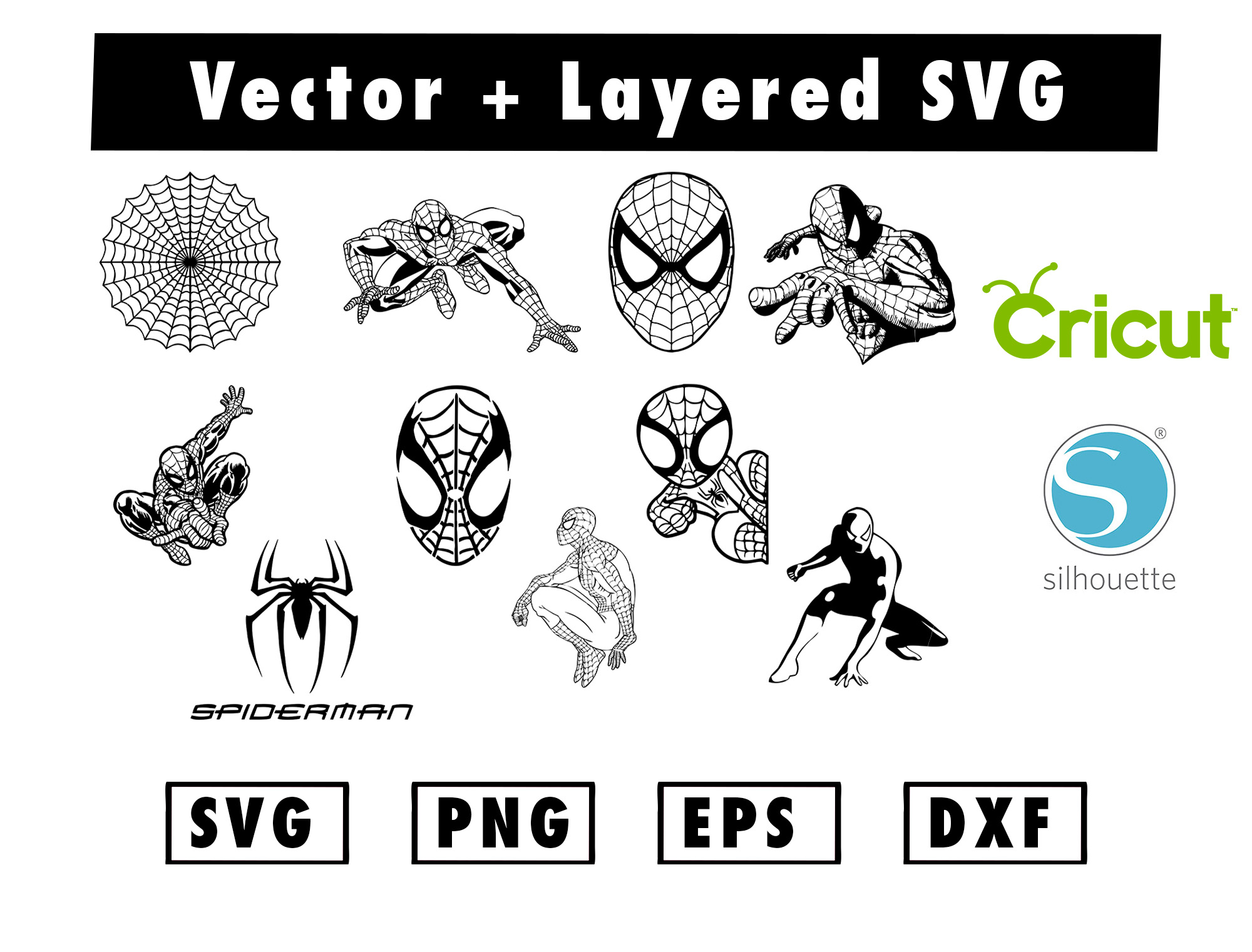 Spider Man svg, png files for cricut machine , anime svg , m | Inspire ...