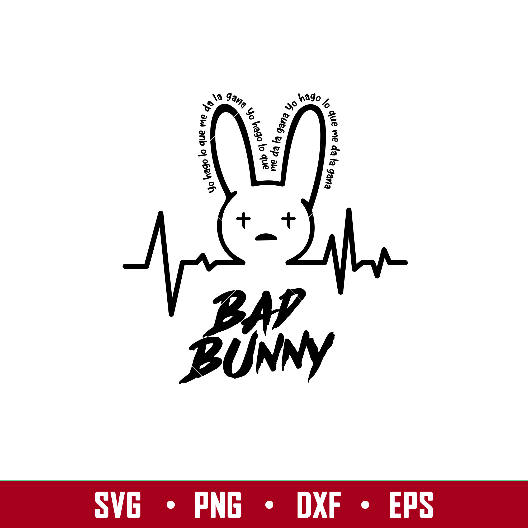 Bad Bunny 18, Bad Bunny Svg, Yo Perreo Sola Svg, Bad bunny l | Inspire ...