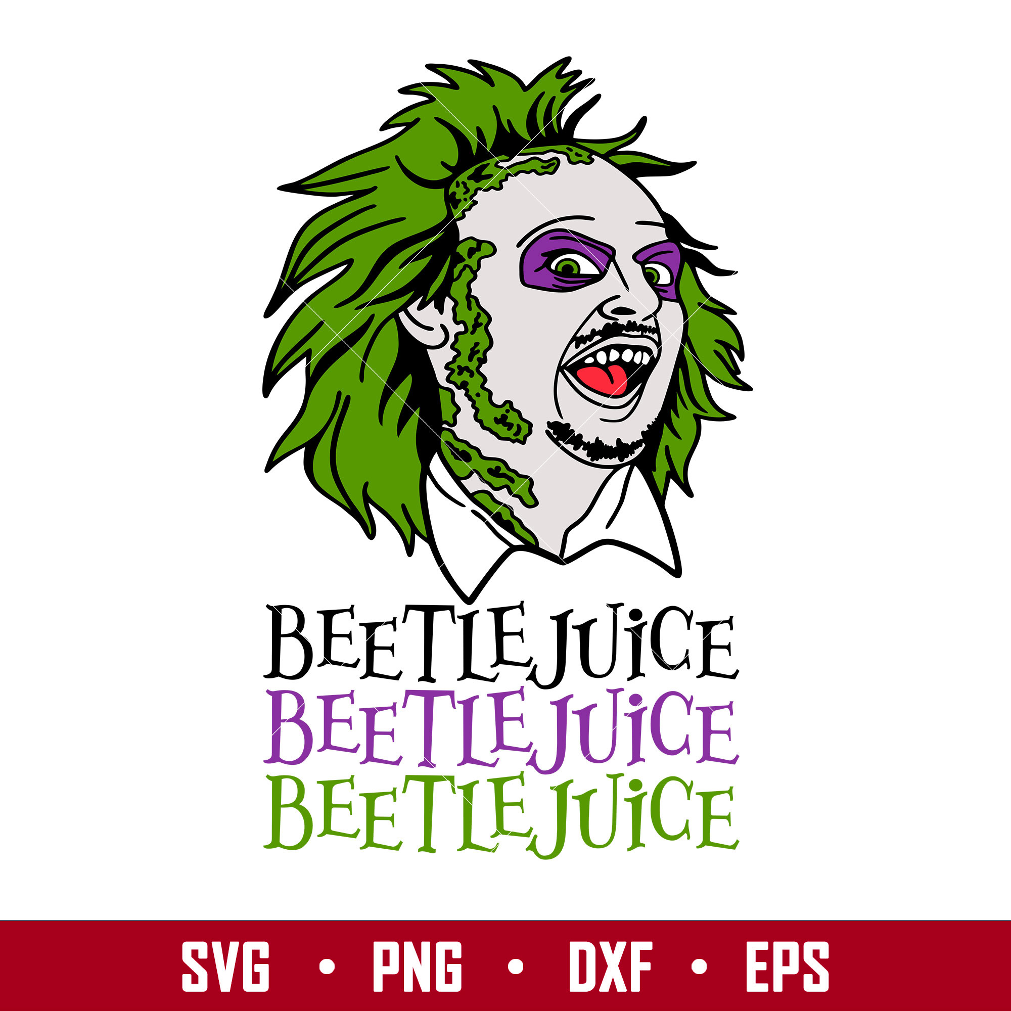 Beetlejuice Face, Beetlejuice Face Svg, Trick Or Treat Svg, | Inspire ...