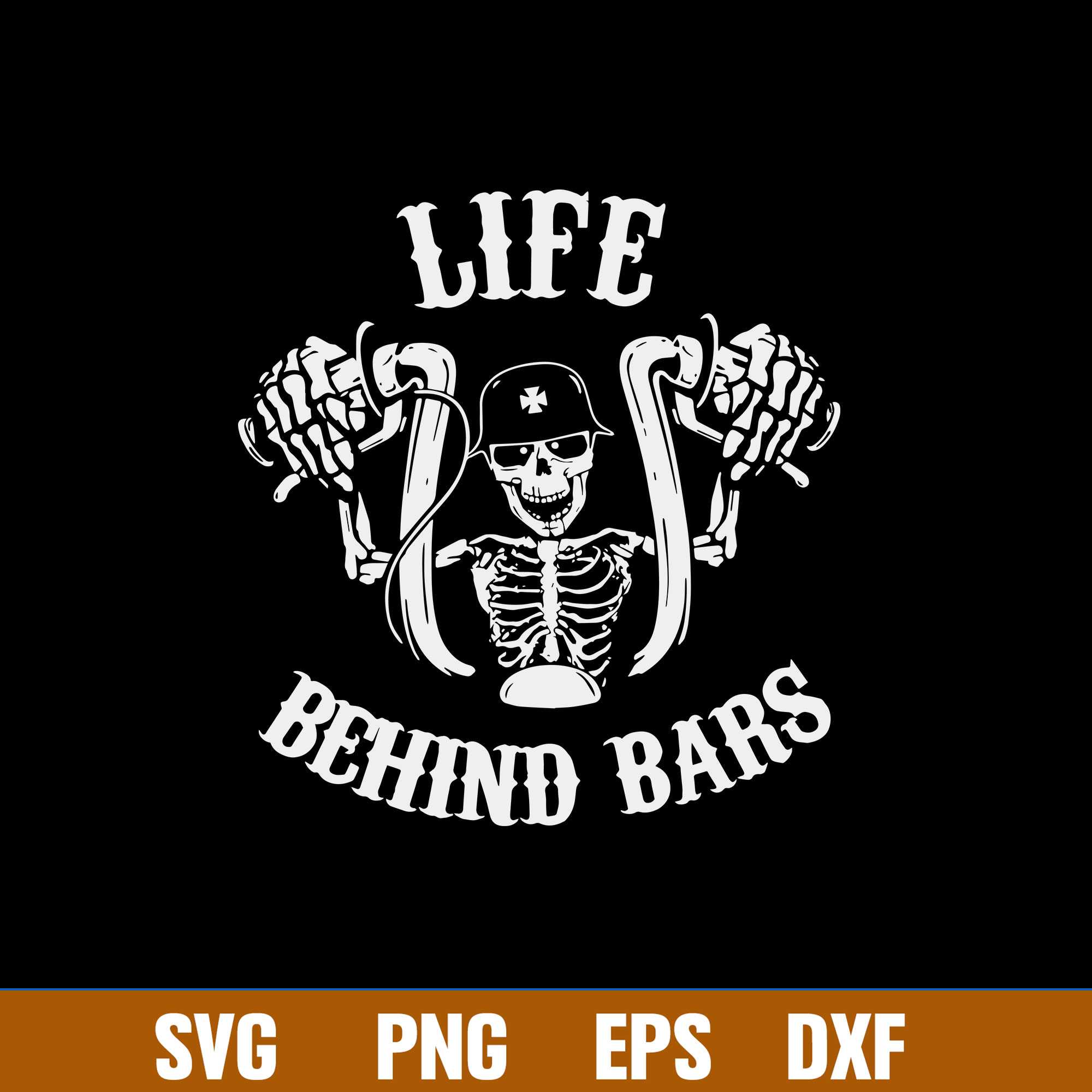 Life Behind Bars Bicycle Svg, Skeleton Bicycle Svg, Funny Sv | Inspire ...