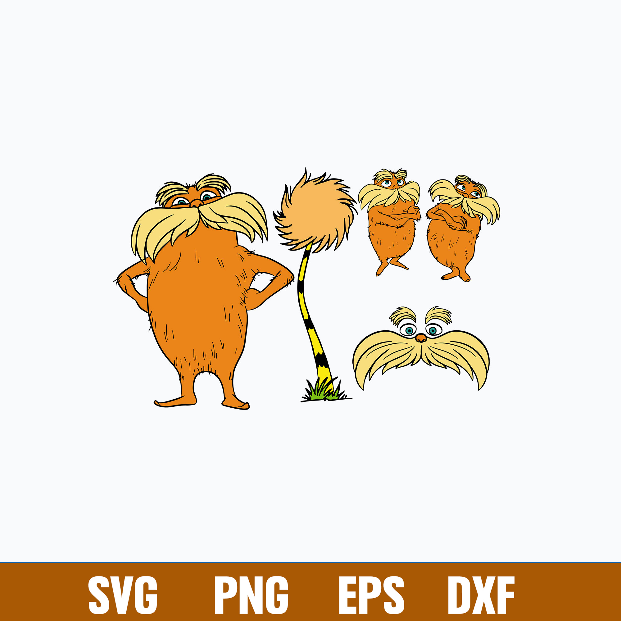 Lorax I speak for the trees Svg, Lorax Svg, Dr Seuss Svg, Pn | Inspire ...