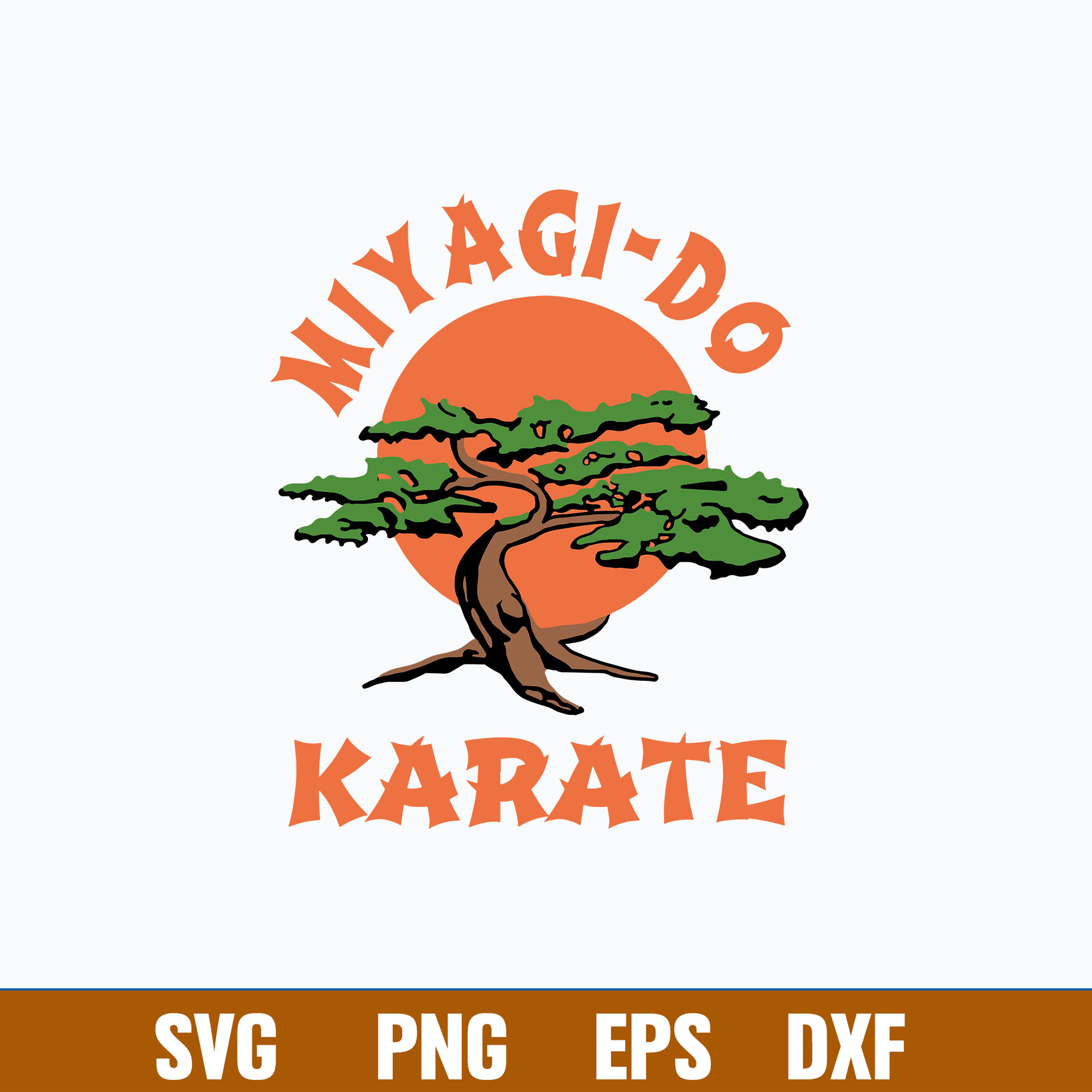 Miyagi Do Karate Svg, Kai Karate Kid Svg, Png Dxf Eps File | Inspire Uplift