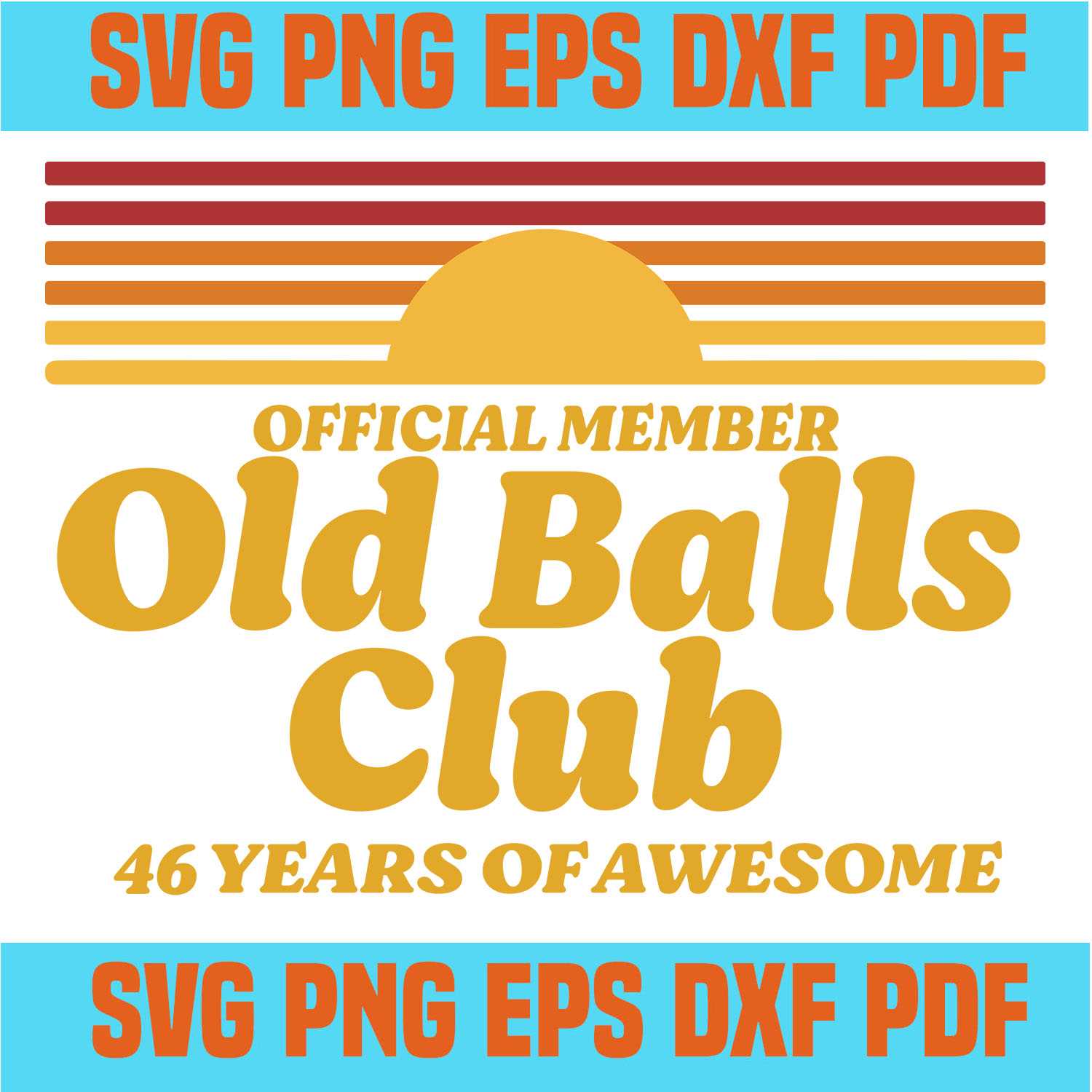 Official member old balls club, birthday svg, birthday shirt | Inspire ...