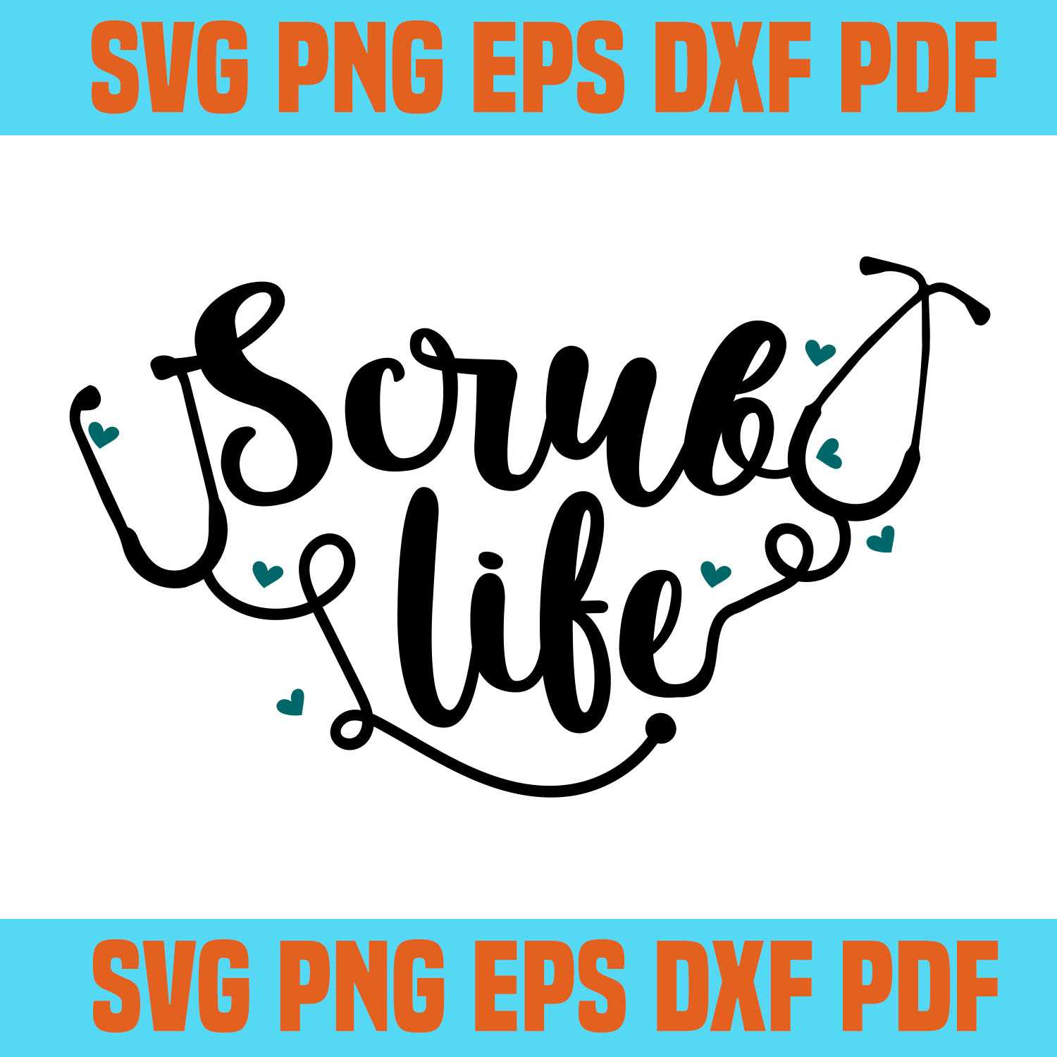 Scrub life svg,svg,saying shirt svg,svg cricut, silhouette s | Inspire ...