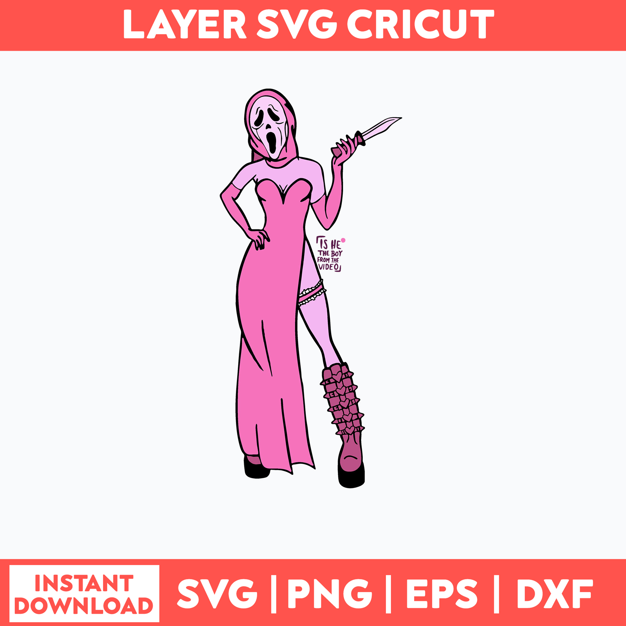 Scream Sexy Ghostface Svg, Scream Svg, Halloween Svg, Png Dx | Inspire ...