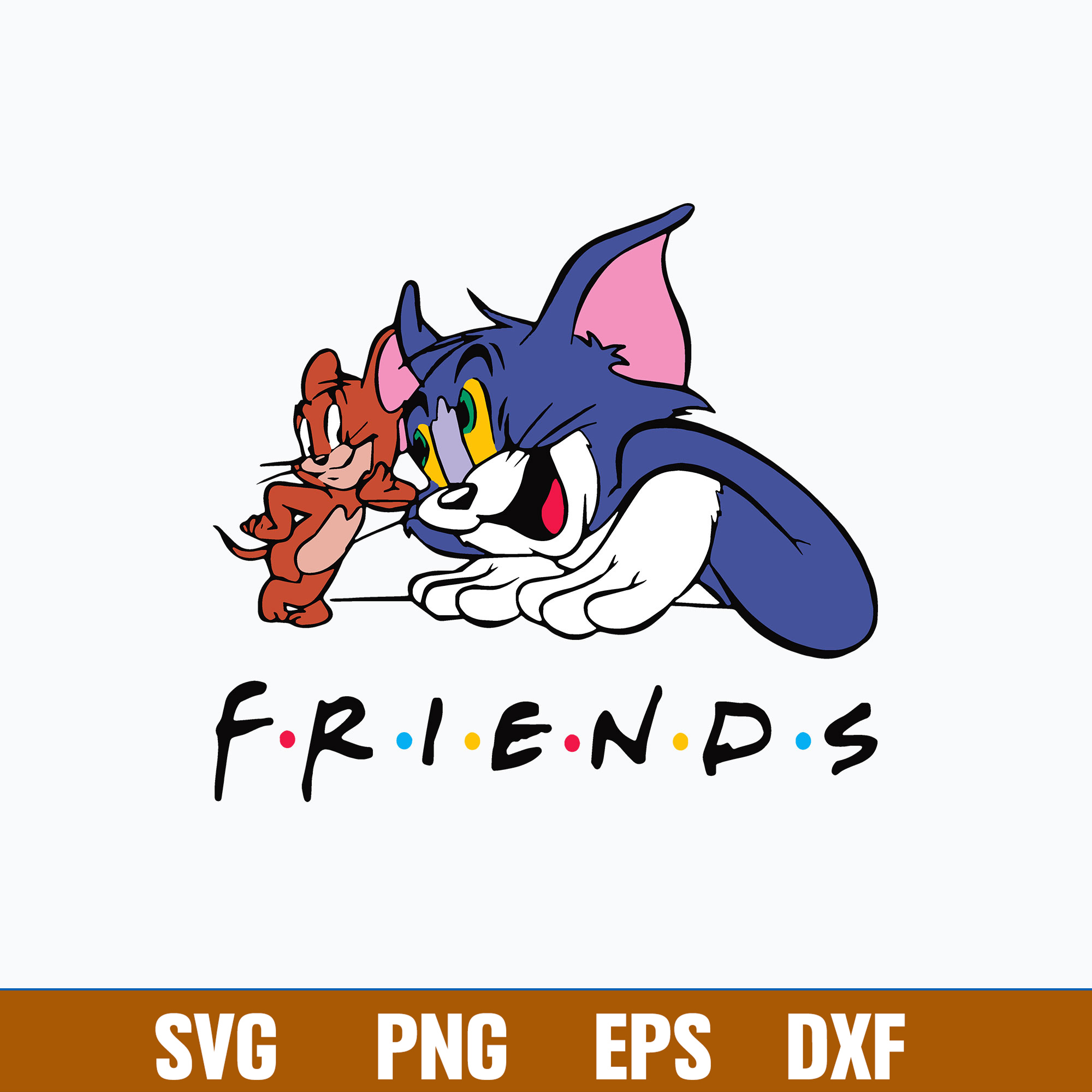 Tom And Jery Friends Svg, Tom Svg, Fery Svg, Png Dxf Eps Fil | Inspire ...