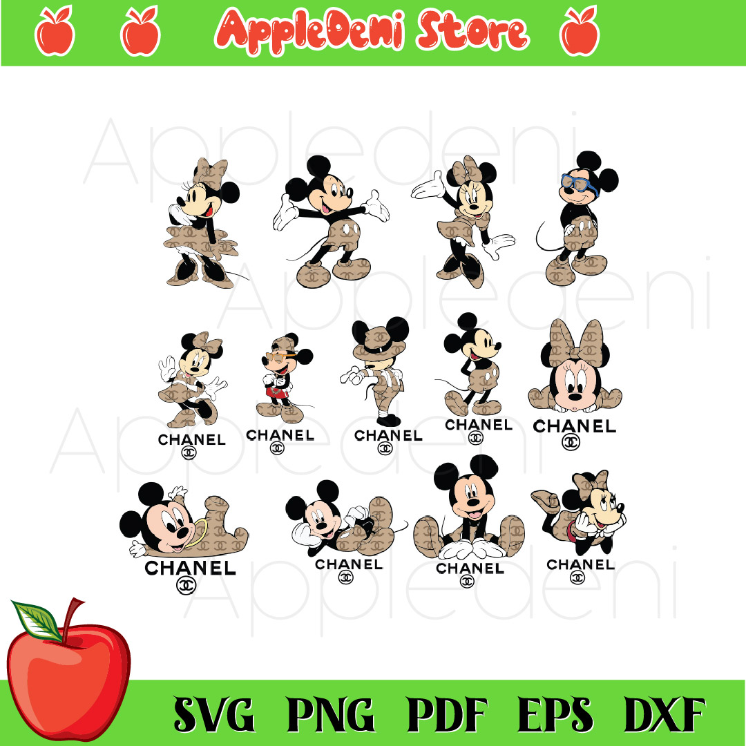 Mickey Minnie Brand Logo Svg | Inspire Uplift
