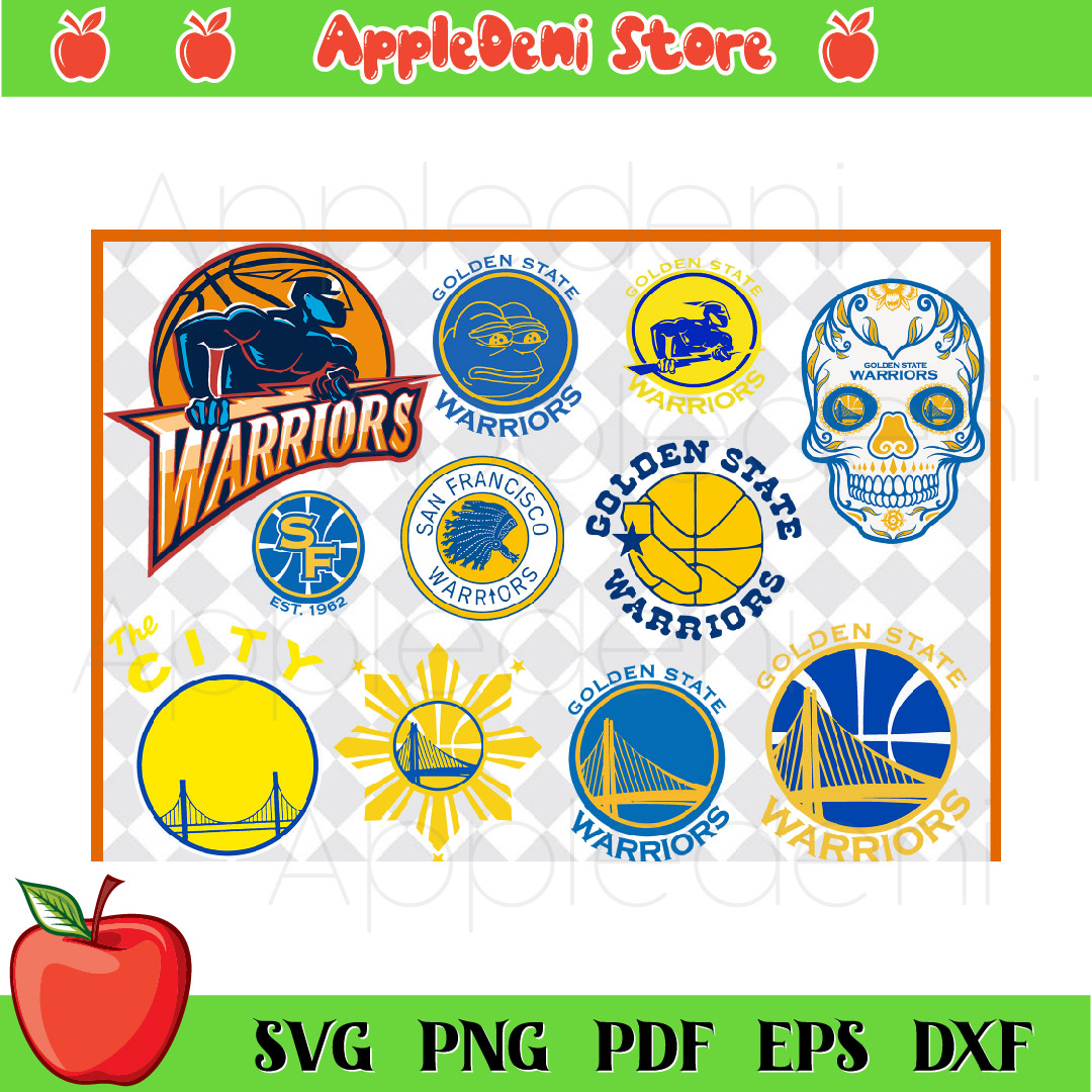 Golden state Warriors bundle svg | Inspire Uplift