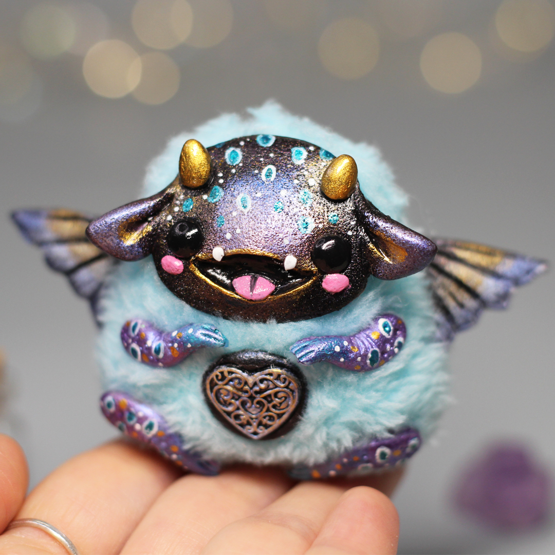 Cute fanny dragon , miniature collectible doll, art toy plus | Inspire ...