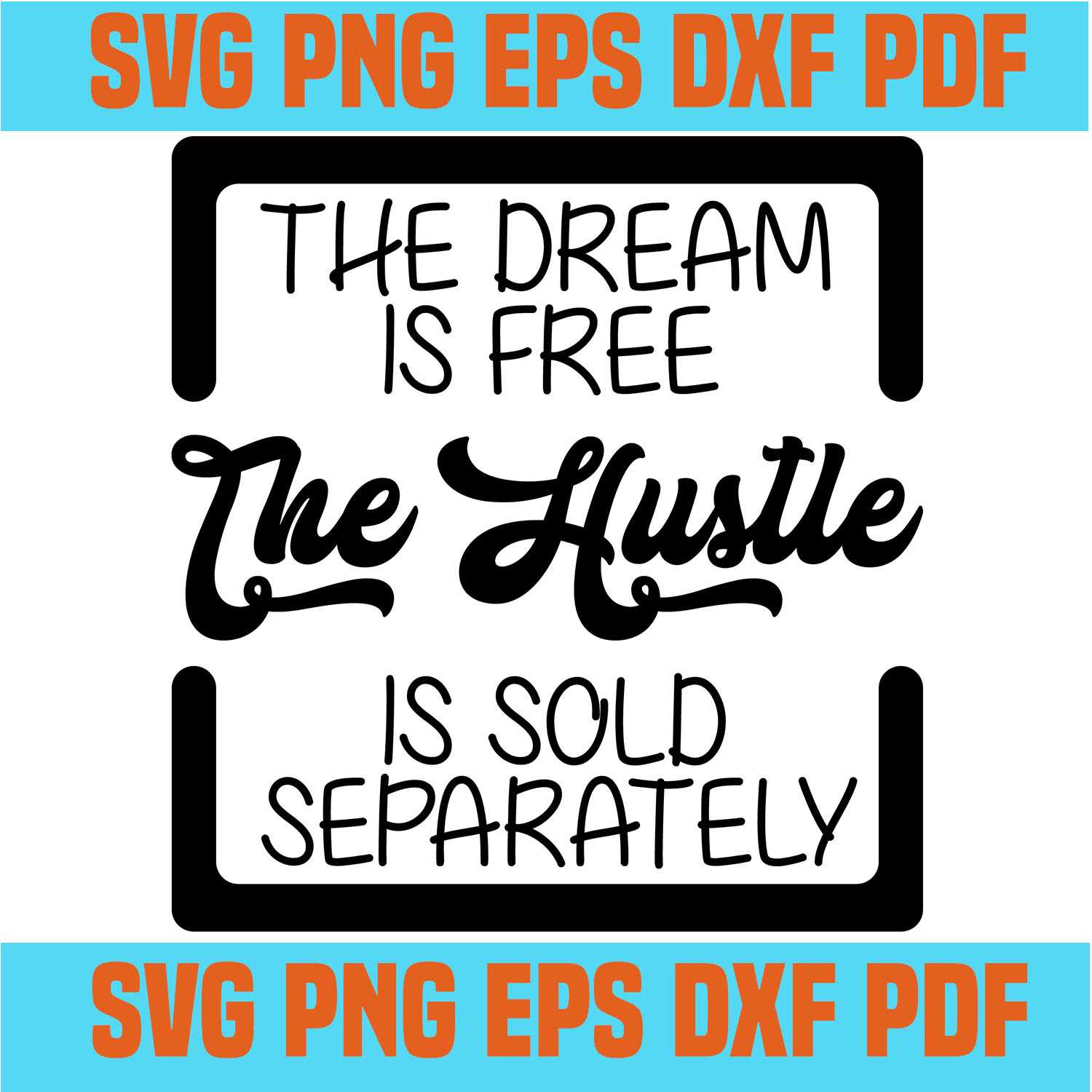 The Hustle Svg,inspirational quotes,motivational quote,svg c | Inspire ...