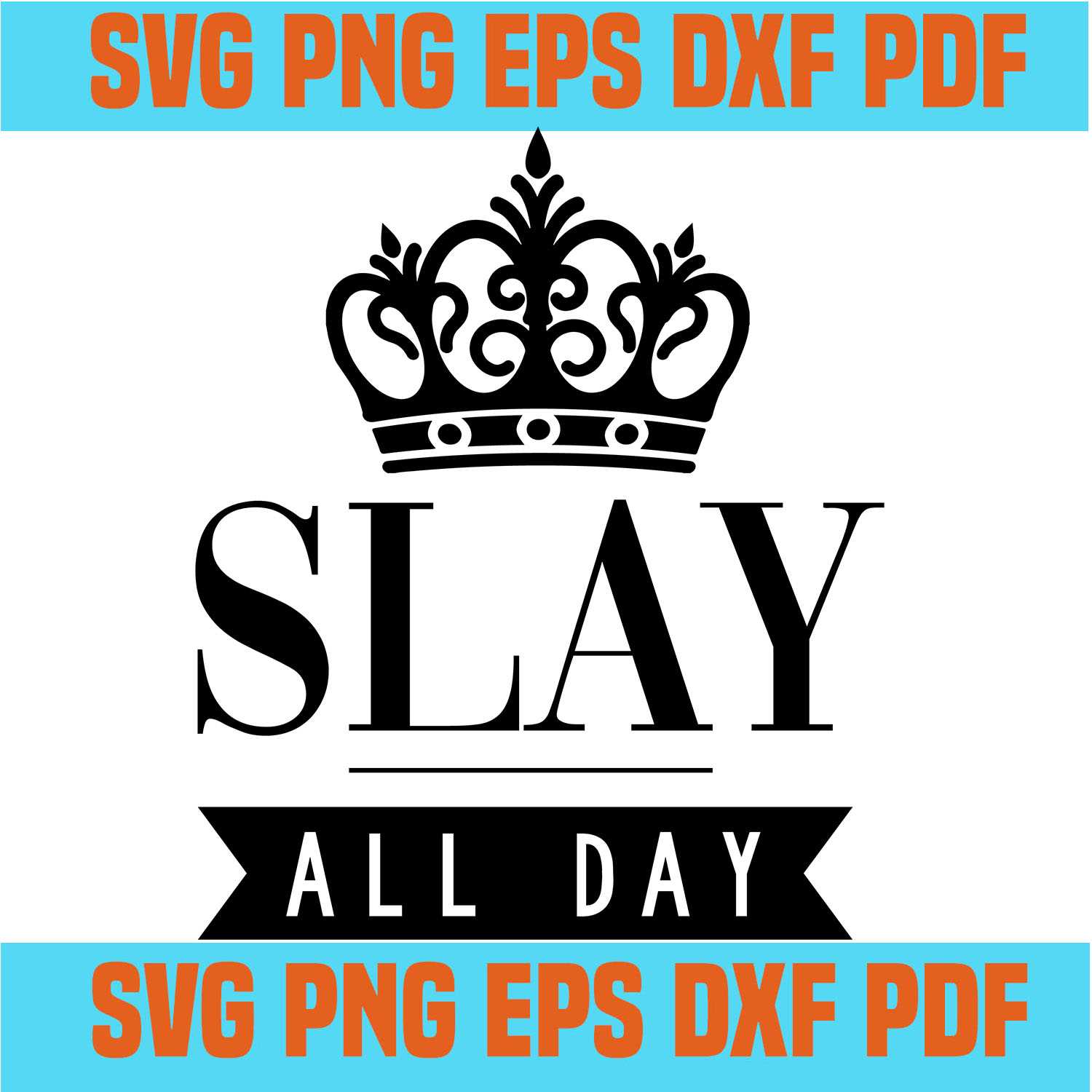 slay all day Svg,inspirational quotes,motivational quote,svg | Inspire ...