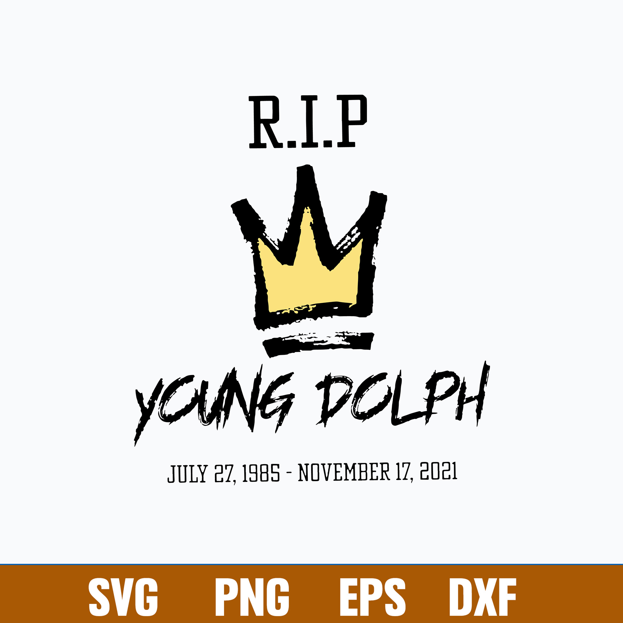 2021 Rip Young Dolph Rest In Peace Svg, Young Dolph Svg, Png | Inspire ...