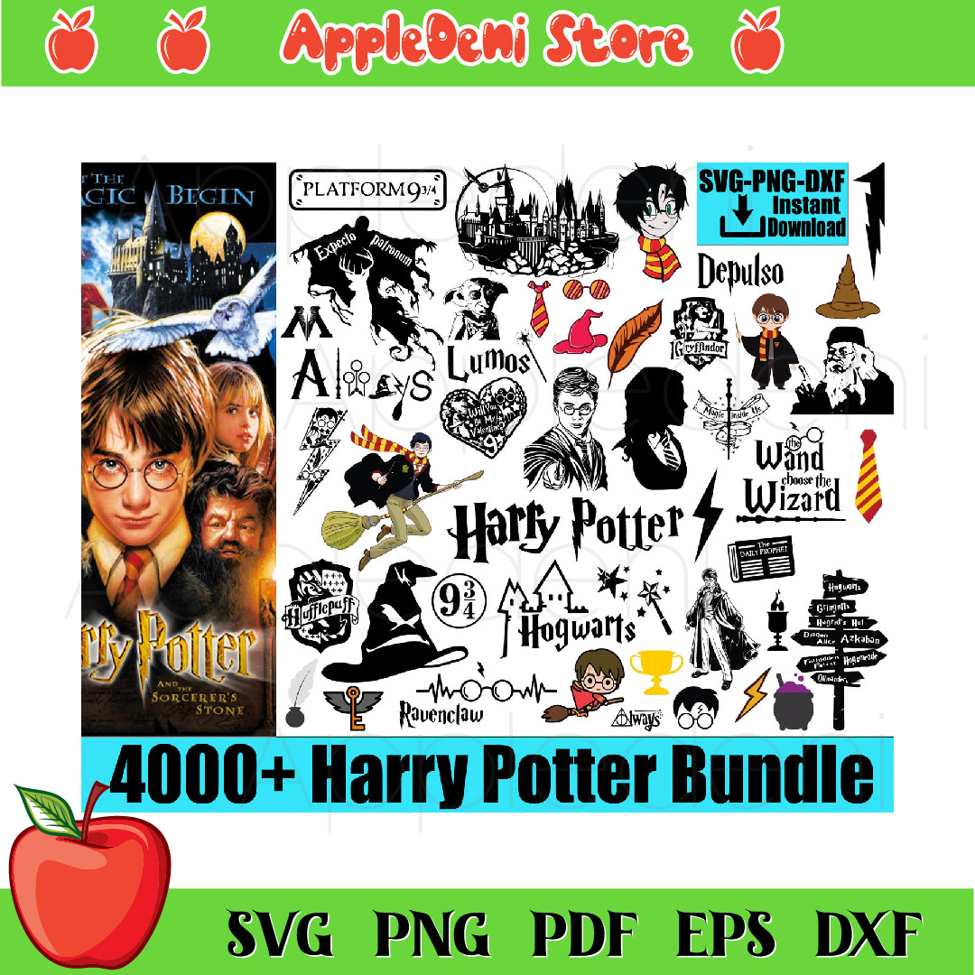 Harry Potter Bundle svg | Inspire Uplift