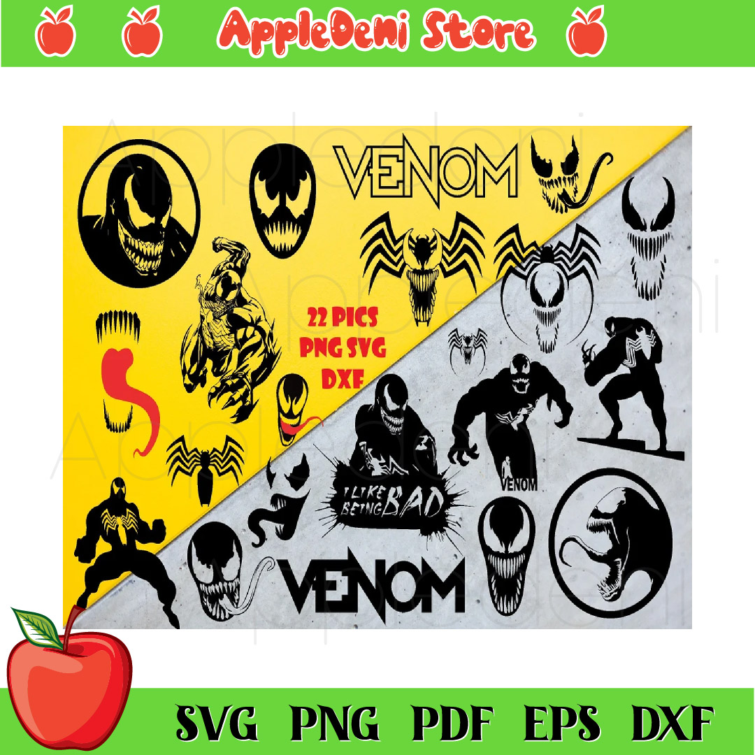 Venom Svg Bundle | Inspire Uplift