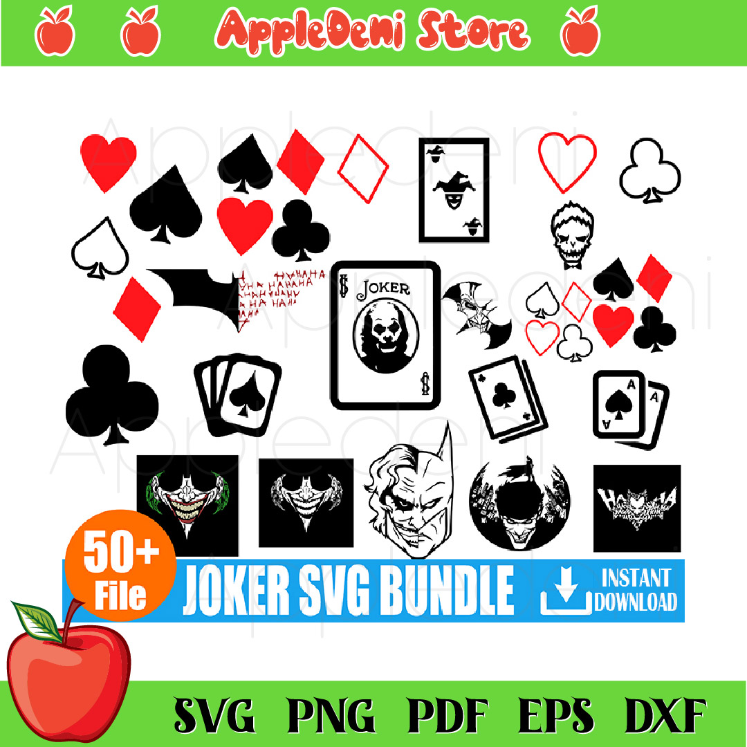 Joker Svg Bundle | Inspire Uplift