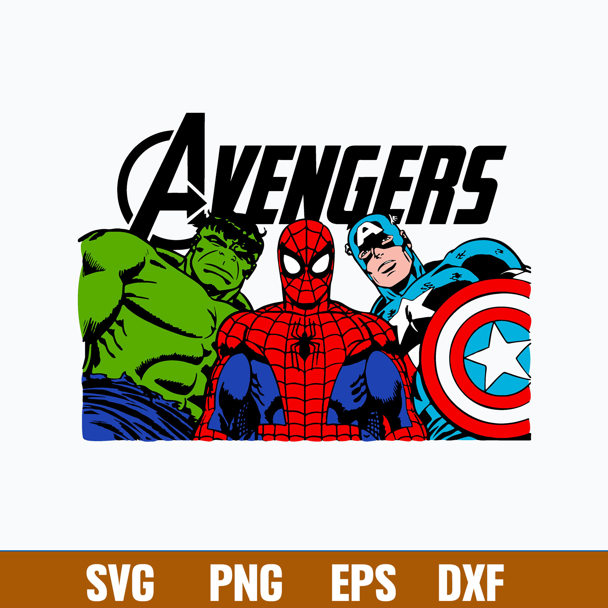 Marvel Superhero Silhouette
