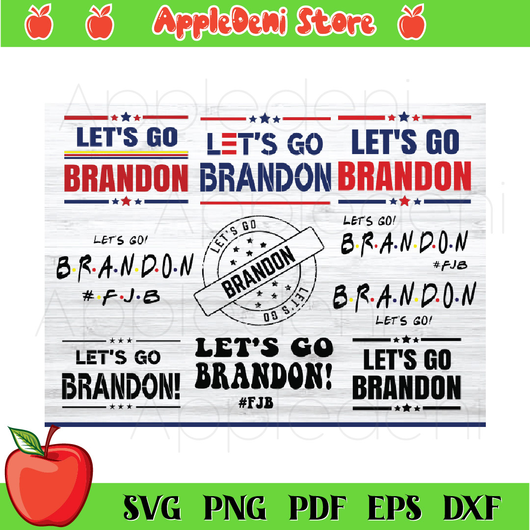Lets Go Brandon Svg Bundle | Inspire Uplift