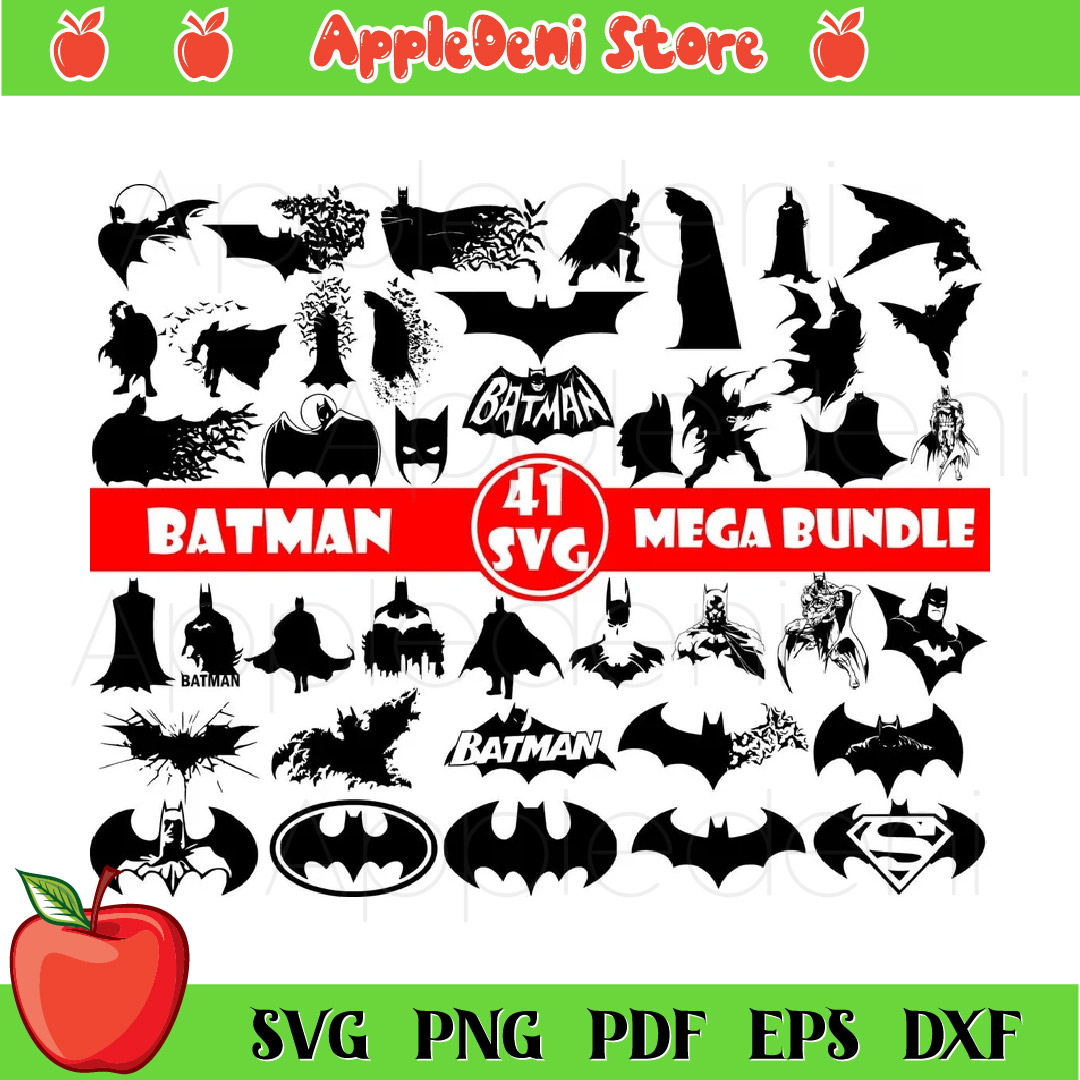 Batman SVG Bundle 41 Designs | Inspire Uplift