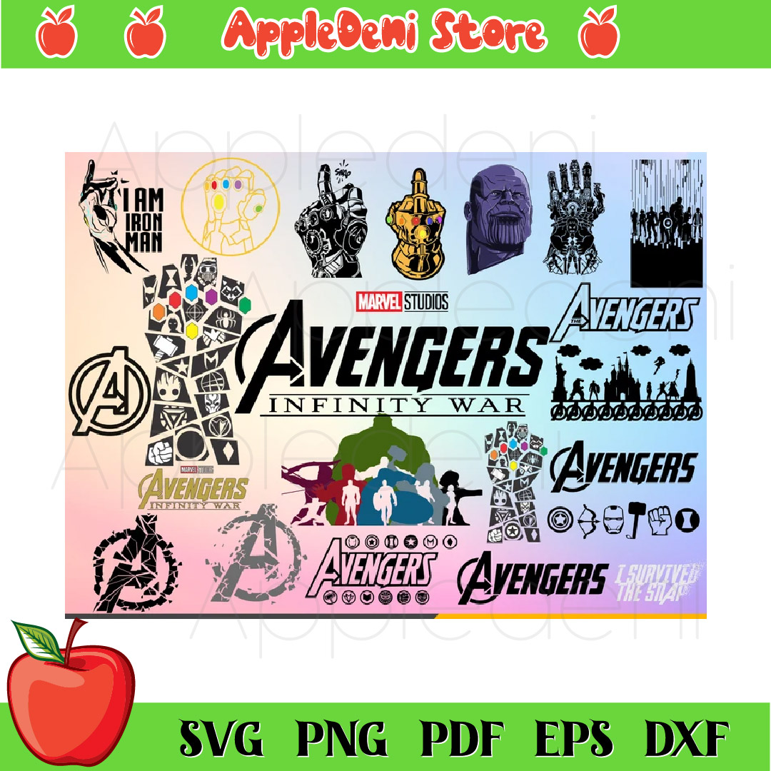Avengers SVG Bundle | Inspire Uplift