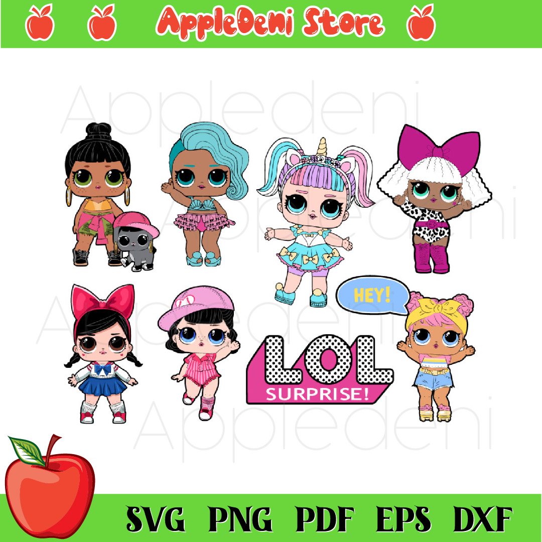 Lol Doll SVG Bundle | Inspire Uplift