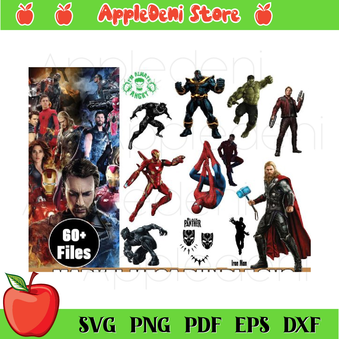 Marvel Svg Bundle | Inspire Uplift