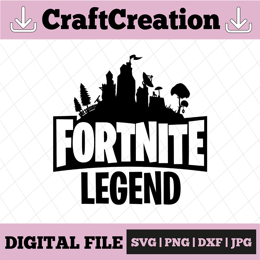 Fortnight Legend SVG, Fortnight svg, Fortnight SVG, Fort, Ni | Inspire ...
