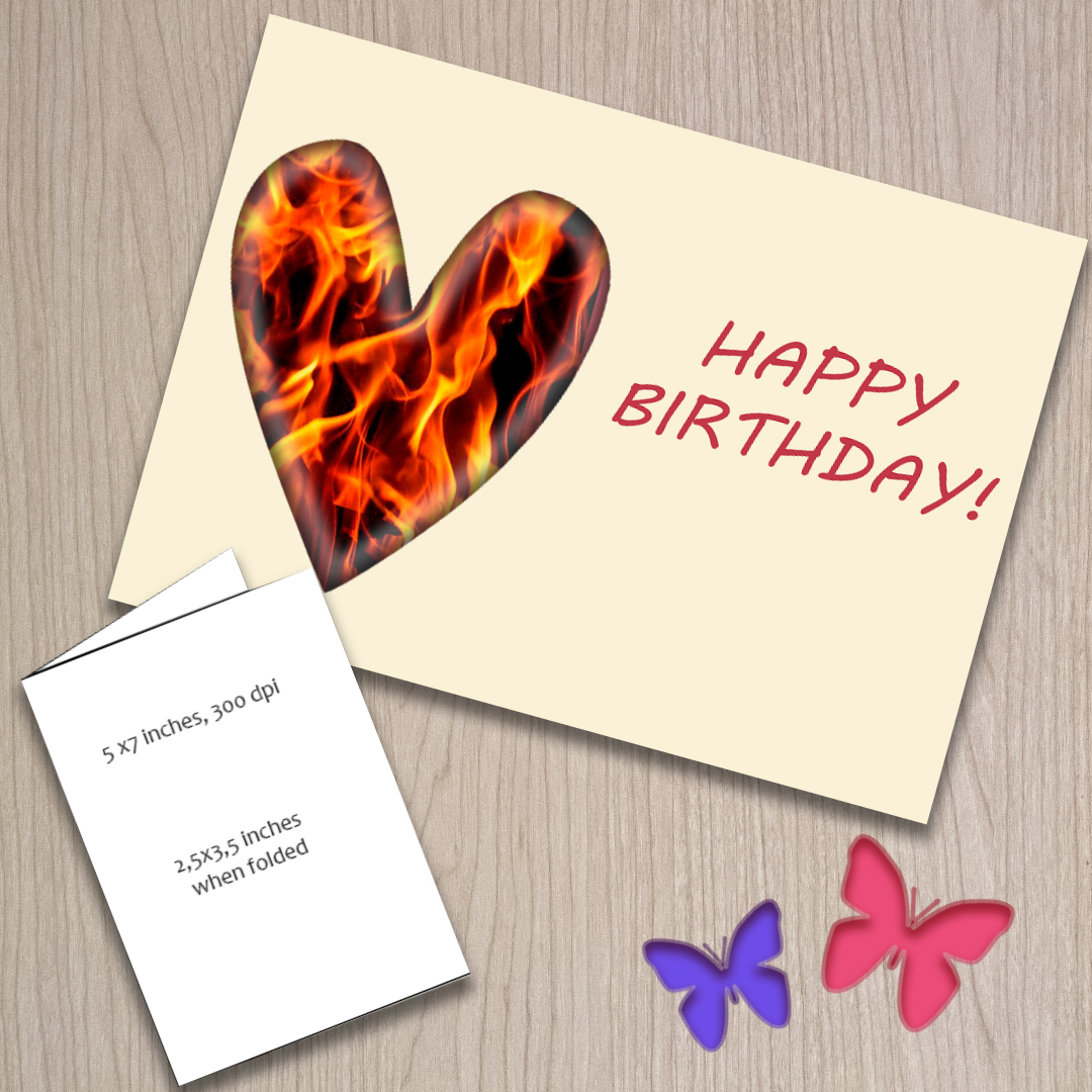 Digital Greeting Card, Birthday Card - Inspire Uplift