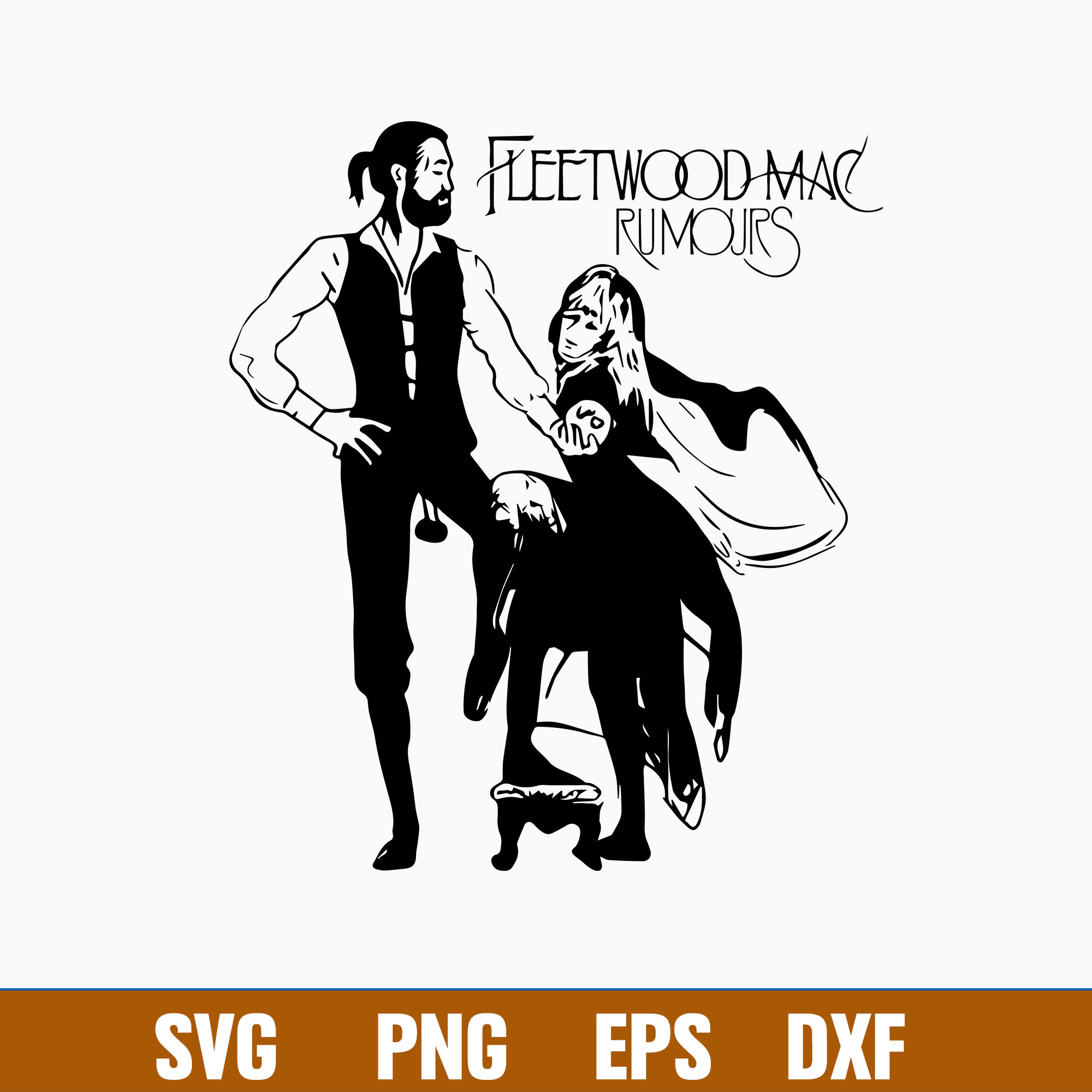 Fleetwoodmac Rumours Svg, Png Dxf Eps File | Inspire Uplift