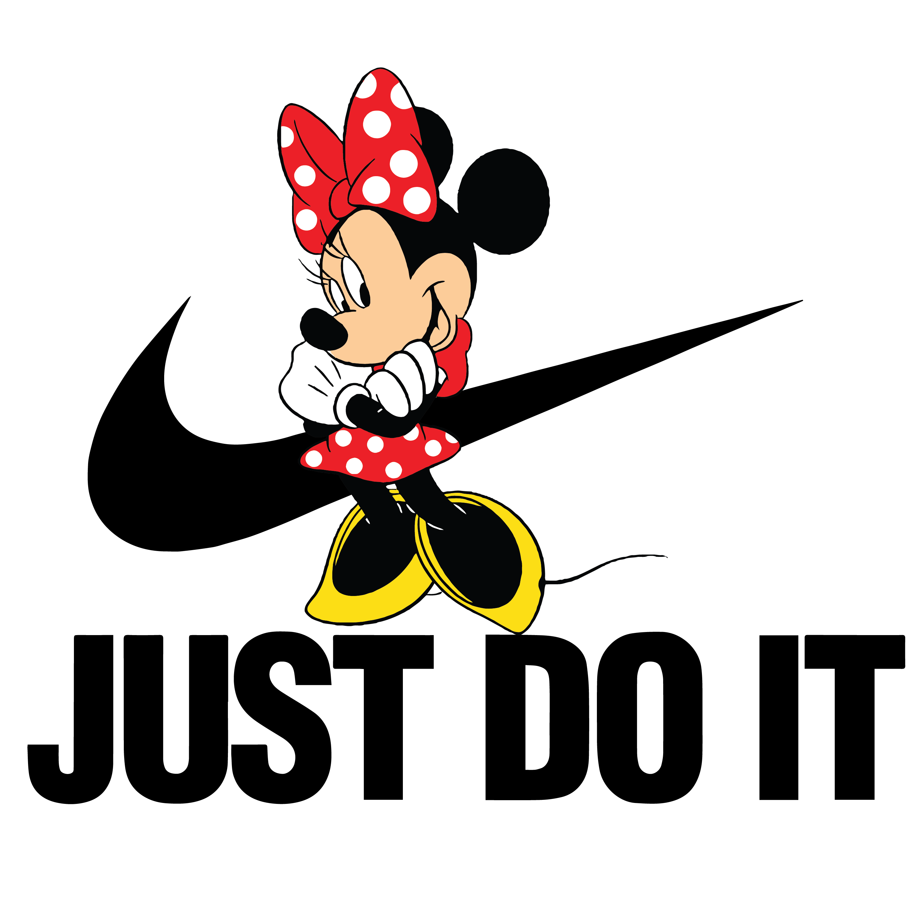 Minnie Just Do It Logo Svg, Minnie Just Do It Svg, Just Do I | Inspire ...