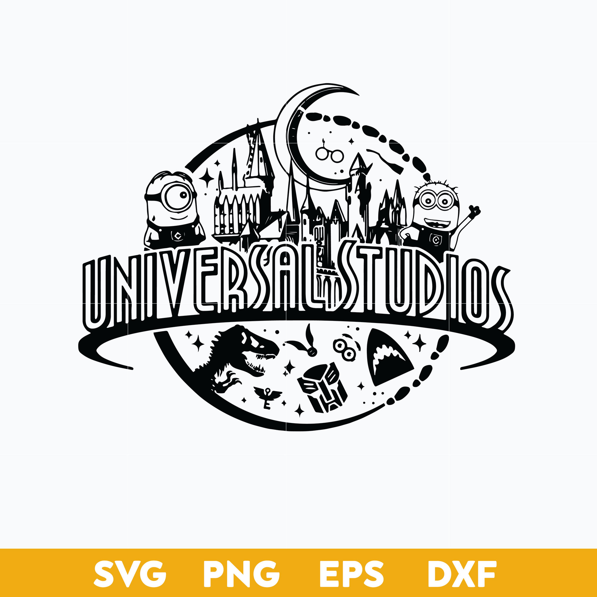 Universal Studio Svg, Minion Svg, Magic Castle Svg, Png Dxf | Inspire ...