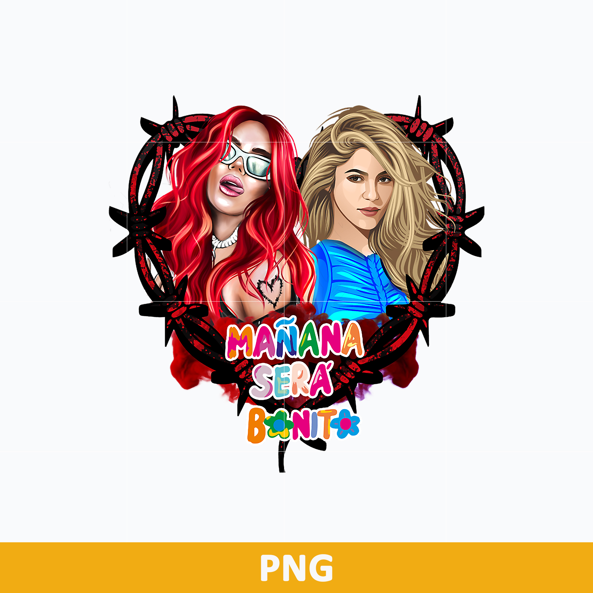 Manana Sera Bonito Png, Karol Shakira G Png, Bichota Barbed - Inspire ...