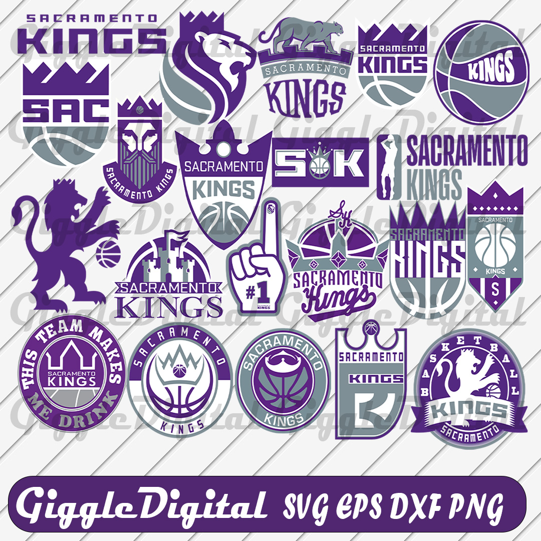 Sacramento Kings bundle, Sacramento Kings svg, Basketball Te | Inspire ...