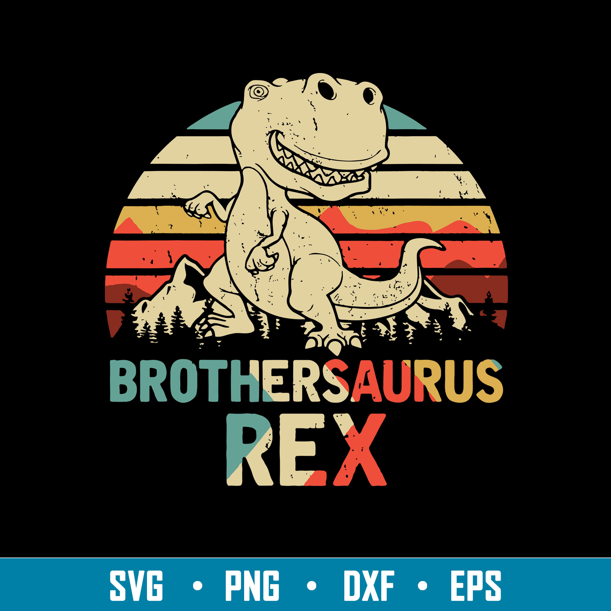 Brothersaurus Rex Svg, Brothersaurus Svg, Dinosaur Svg, Png | Inspire ...