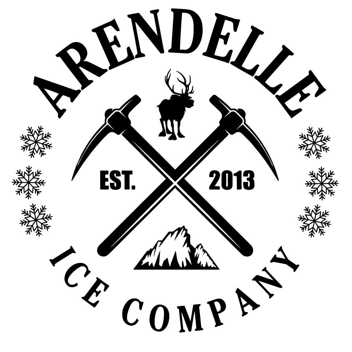 Arendelle Ice Company Est 2013 Frozen SVG PNG, Disney Svg | Inspire Uplift