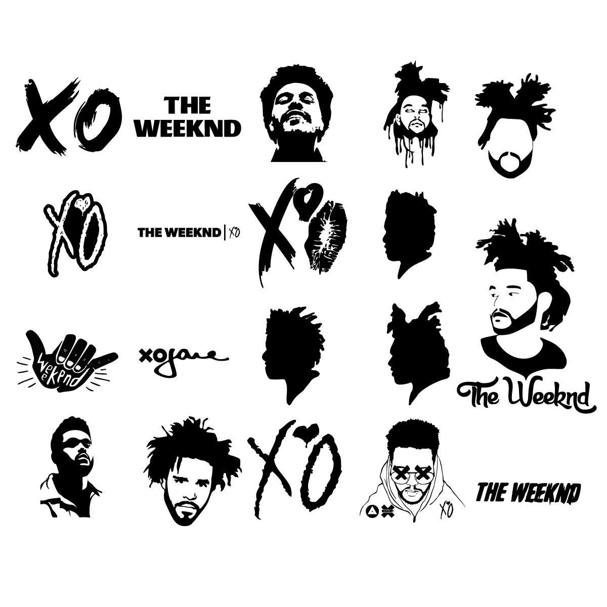 The Weeknd SVG, Bundle SVG, svg files, svg cricut, silhouett | Inspire ...