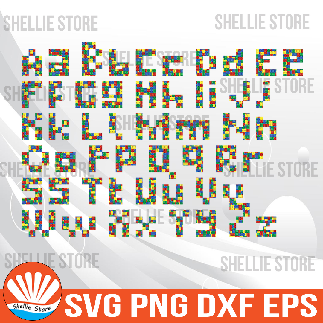 block letters svg - Inspire Uplift