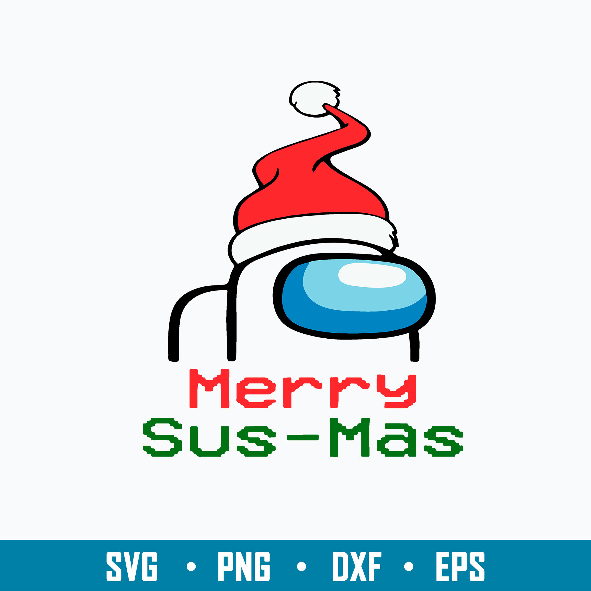 Imagen Merry Sus Mas Among Us Svg, Among Us Svg, Christmas S | Inspire ...