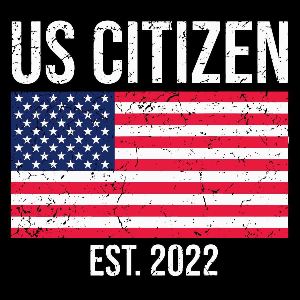 US Citizen Est 2022 American Flag Svg, USA Citizen Svg, Tren | Inspire ...