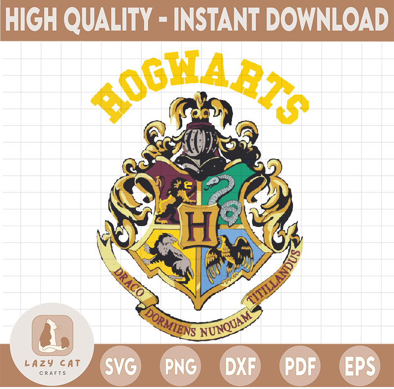 Harry Potter Hogwarts School , Harry Potter SVG, Instant dow | Inspire ...