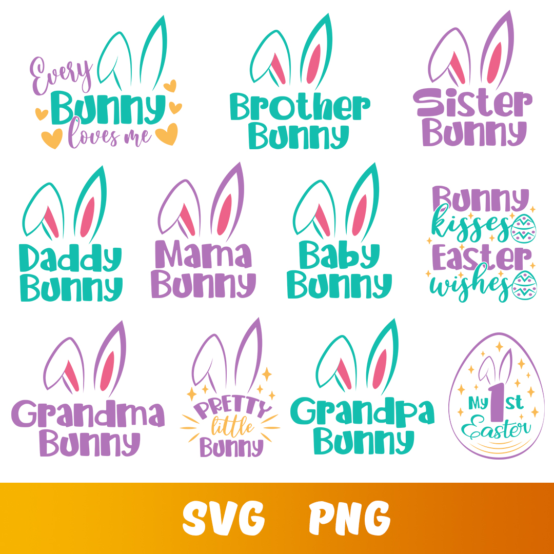 Easter bunny svg, easter bunny svg bundle, easter bunny for | Inspire ...