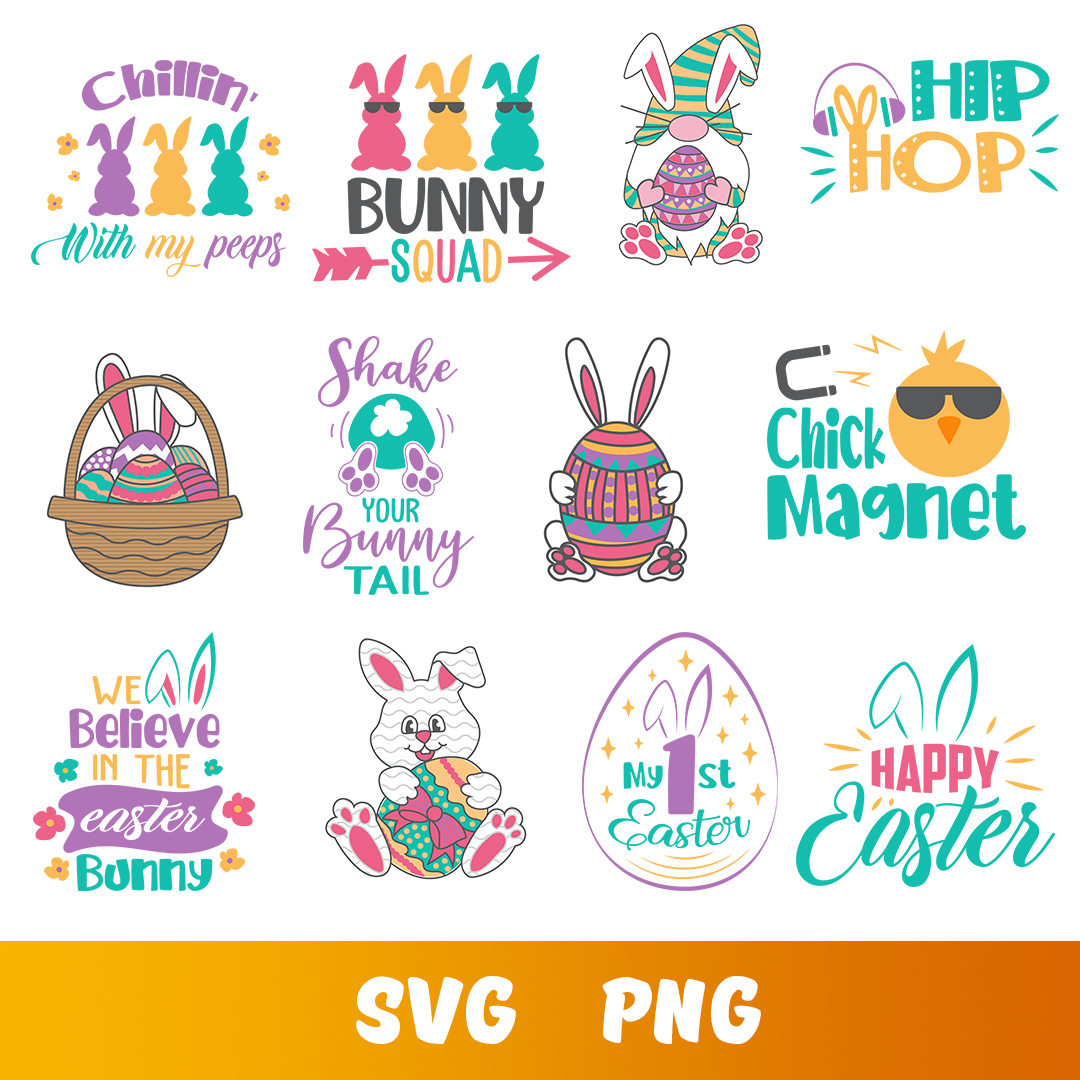 Easter bunny svg, easter svg bundle, easter for cricut, eas | Inspire ...
