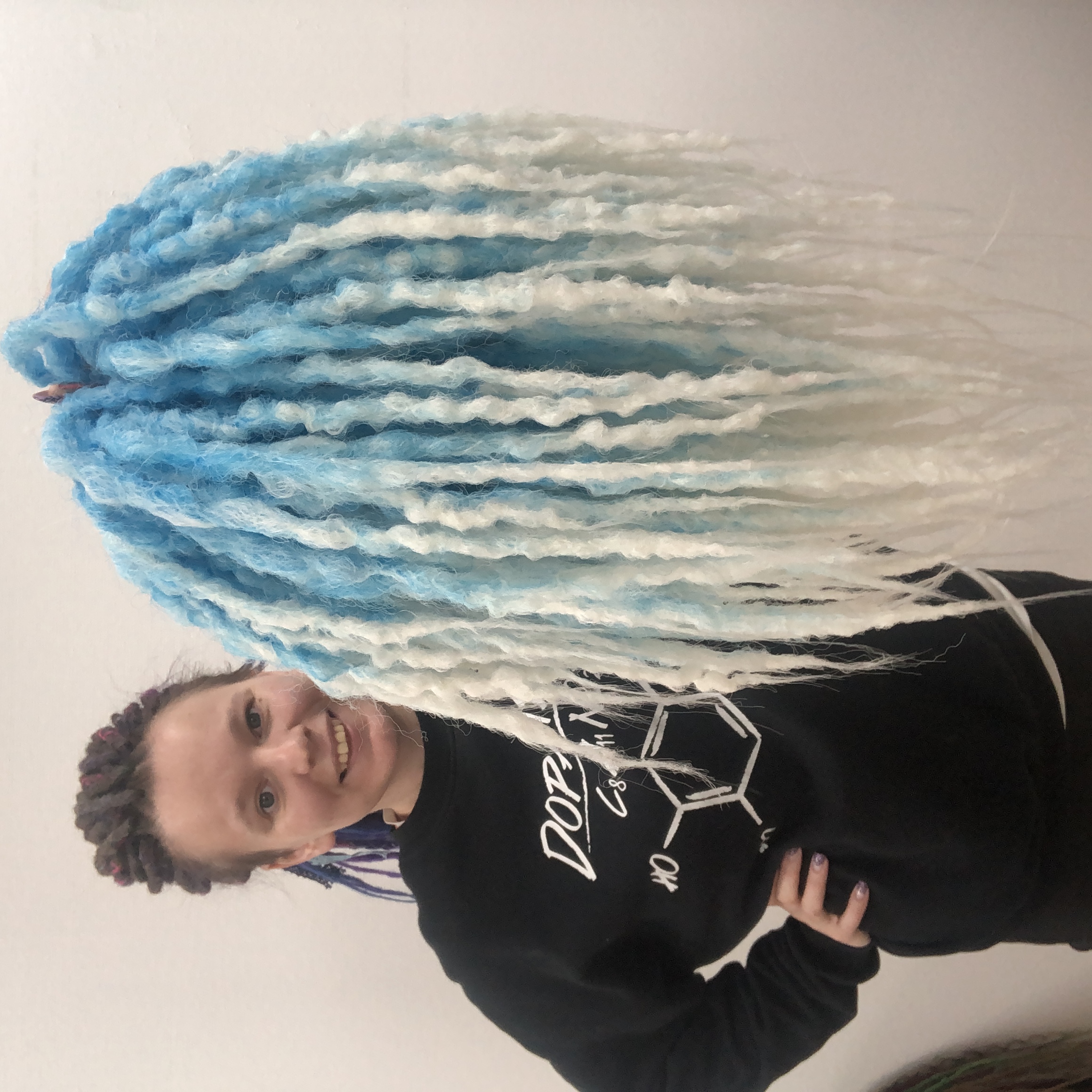 lightweight super voluminous textured dreadlocks - Inspire Uplift