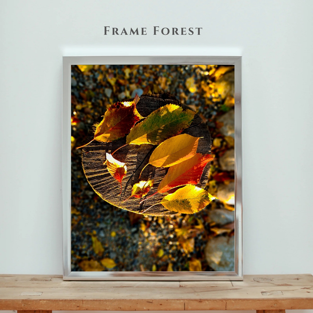 Beautiful Autumn Photo Frame With Glass Size 12 x 12 Inches | Inspire ...